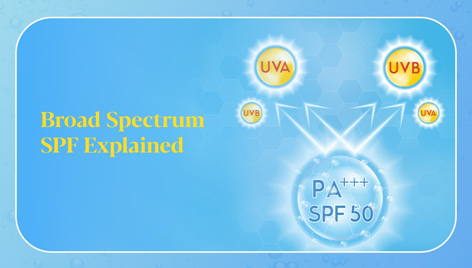 What is Broad Spectrum Sunscreen & Why it Matters – Innovist