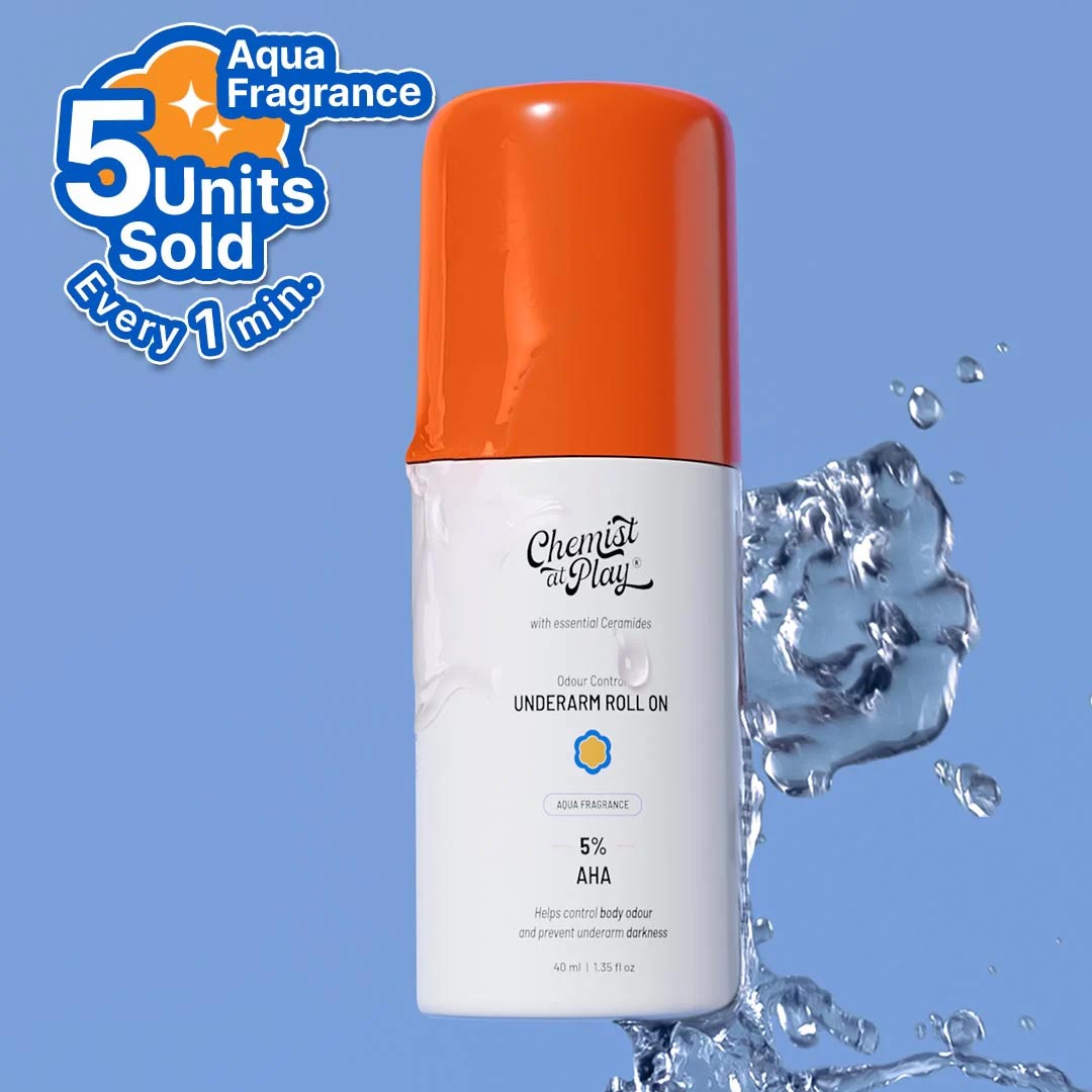 Buy Underarm Roll On for Odour Control & Pigmentation- Chemist At Play ...