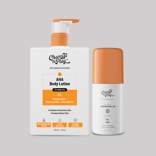 Buy Skincare Products like Exfoliating Body Wash & AHA Body Lotion for ...