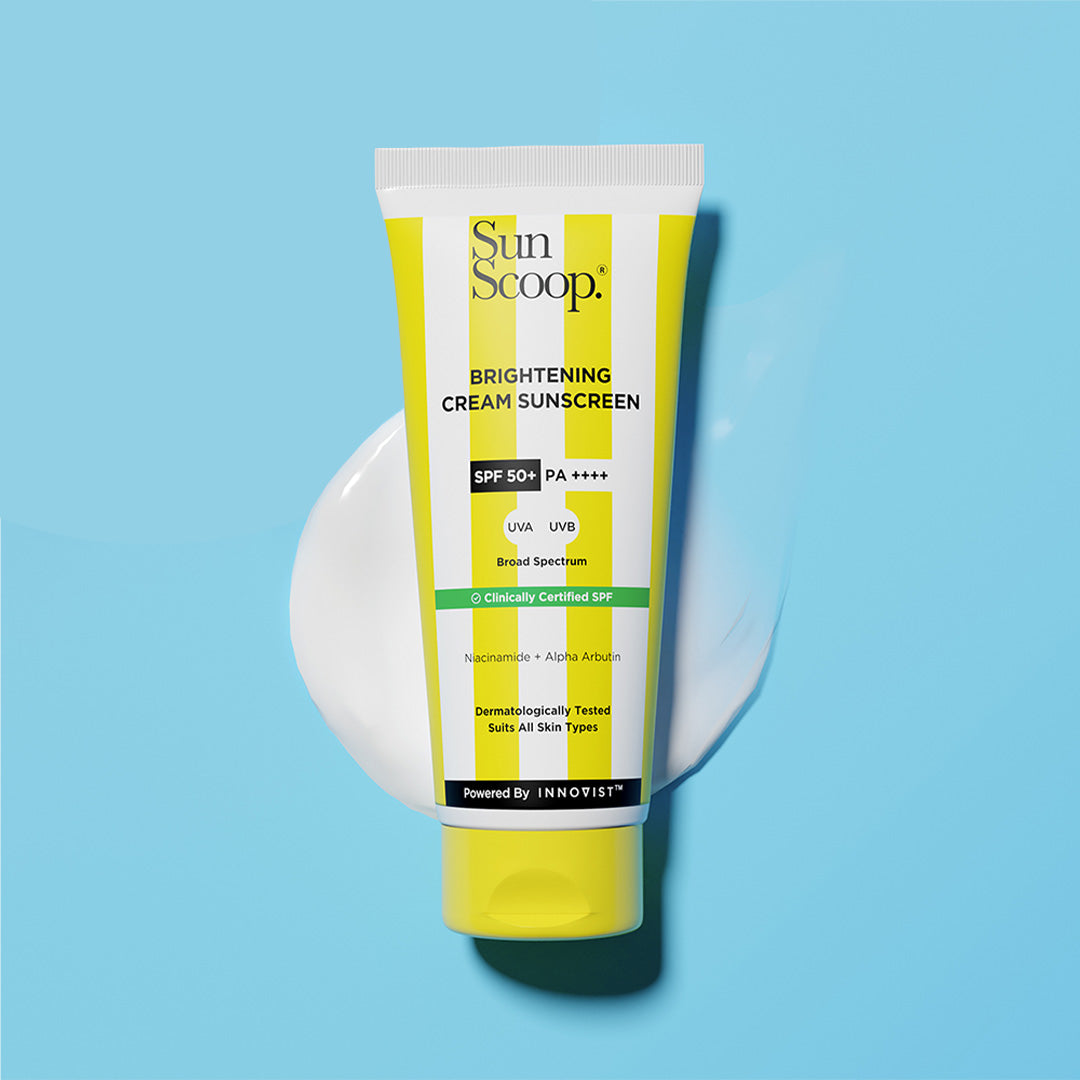 Skin Brightening Sunscreen with SPF50 for All Skin Types |Sunscoop ...