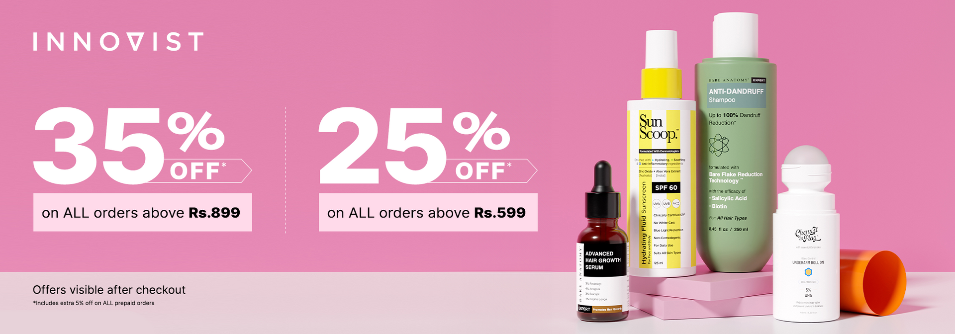 Innovist: Buy Any Hair, Skin & Sun Care Products in India
