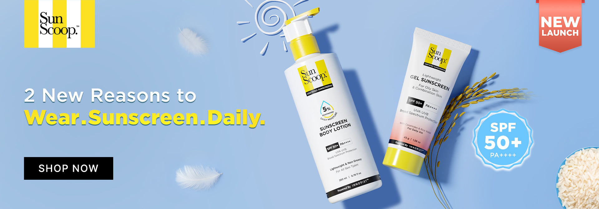 Shop Sunscreen for Combination Skin Type | Sunscoop - Innovist