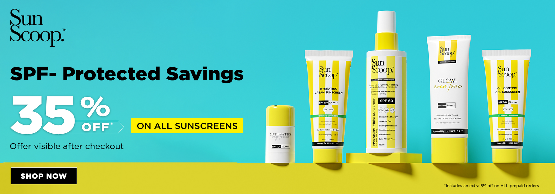 Buy SunScoop SPF Sunscreen Online, Shop Now! – Innovist