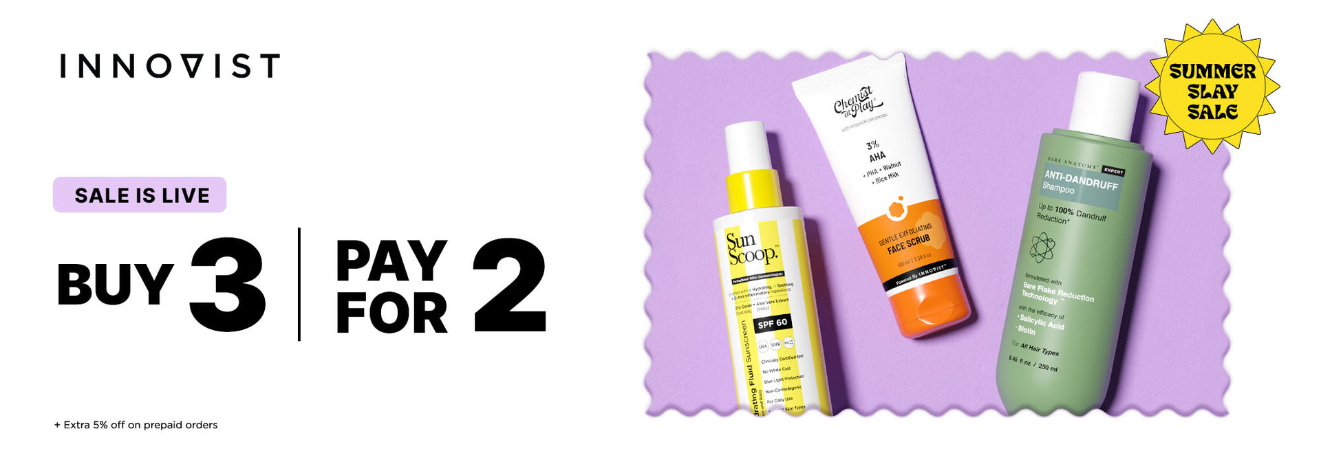 Innovist: Buy Any Hair, Skin & Sun Care Products in India