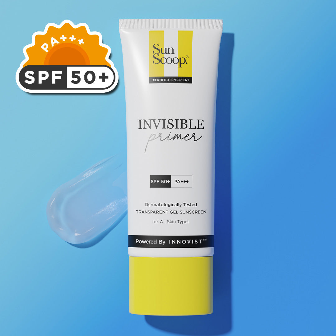 Invisible Primer Sunscreen for Open Pores, SPF 50 & PA+++ | Sunscoop ...
