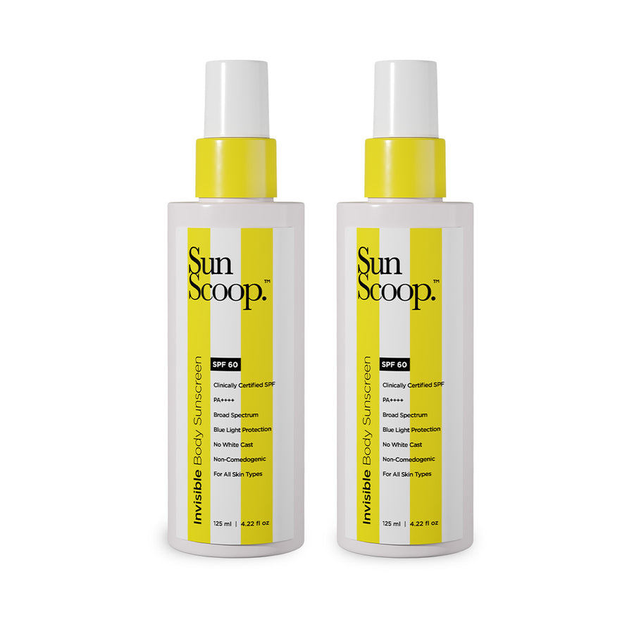 Invisible Sunscreen Spray for Body SPF 60, PA++++ | Sunscoop – Innovist