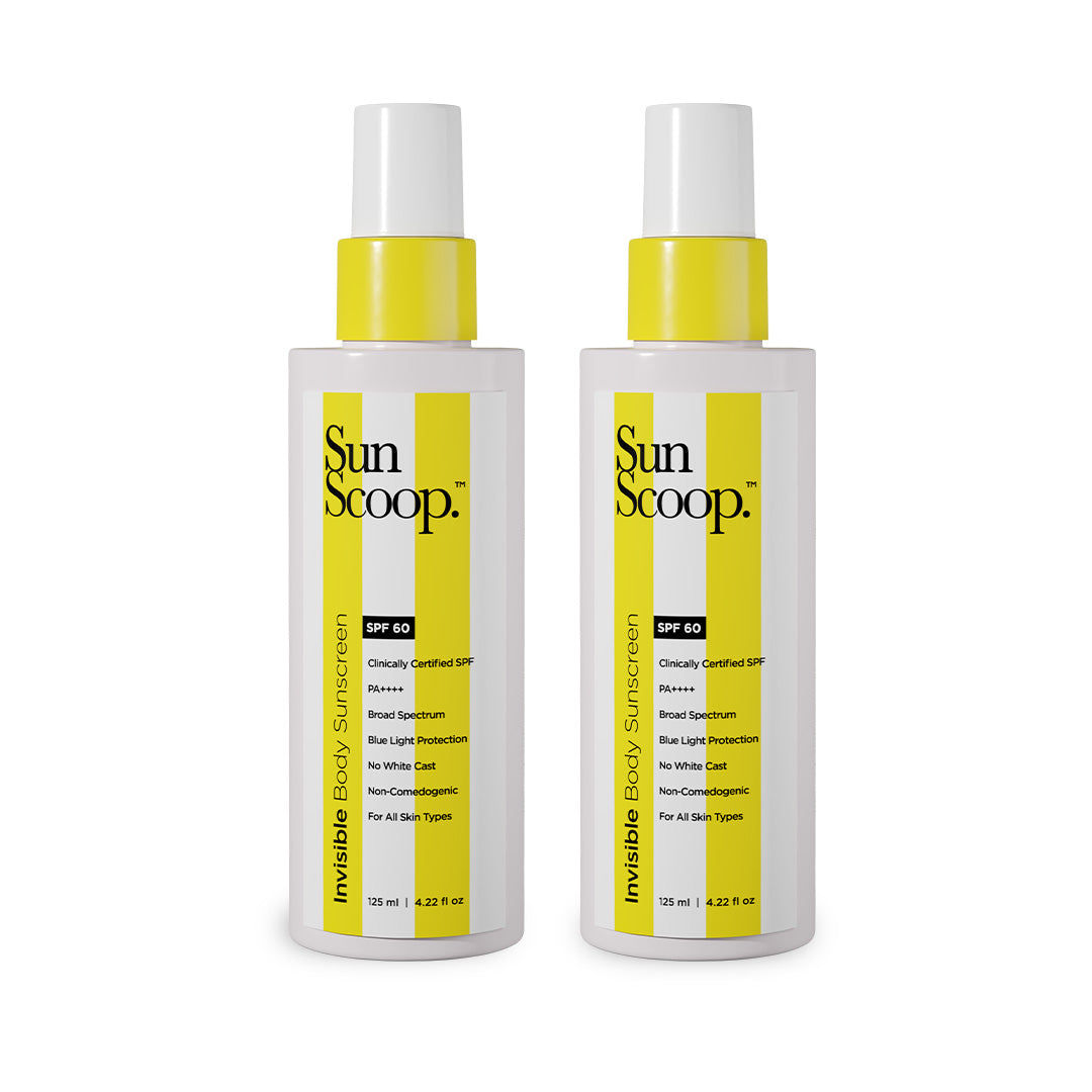 Invisible Sunscreen Spray for Body SPF 60, PA++++ | Sunscoop – Innovist