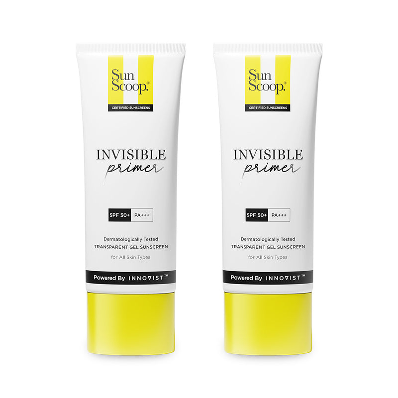 Invisible Primer Sunscreen for Open Pores, SPF 50 & PA+++ | Sunscoop ...