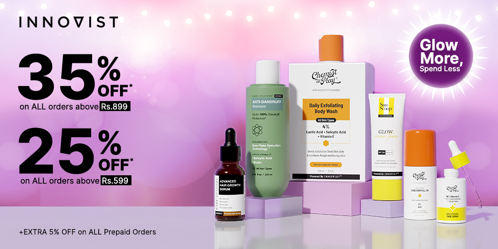 Innovist: Buy Any Hair, Skin & Sun Care Products in India