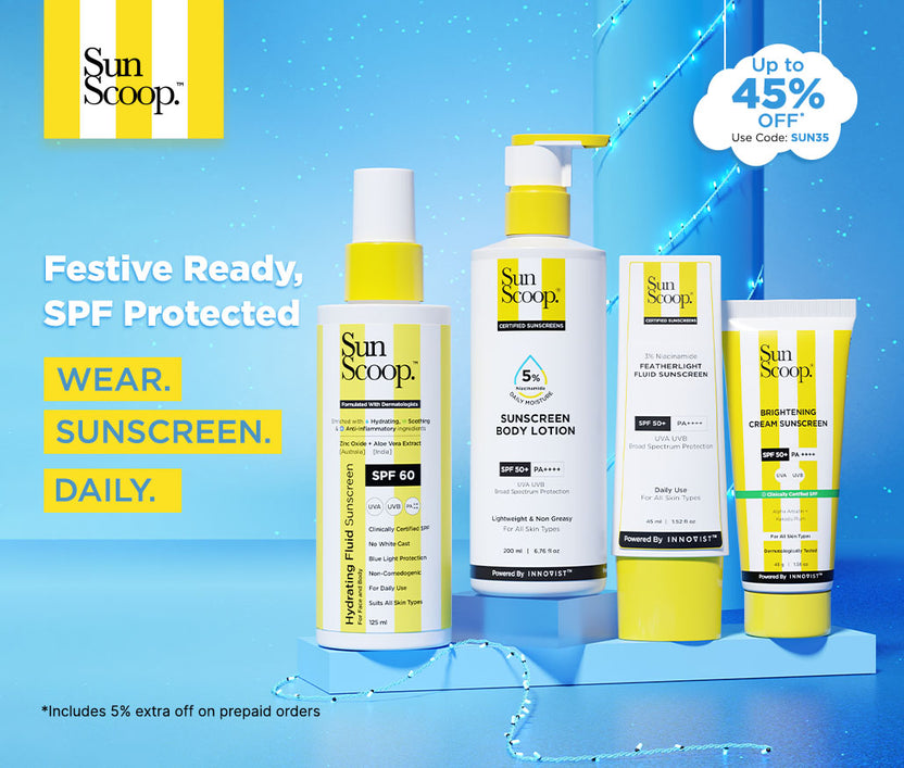 Get FLAT 35% OFF on Sunscreens for Men & Women | Sunscoop – Innovist