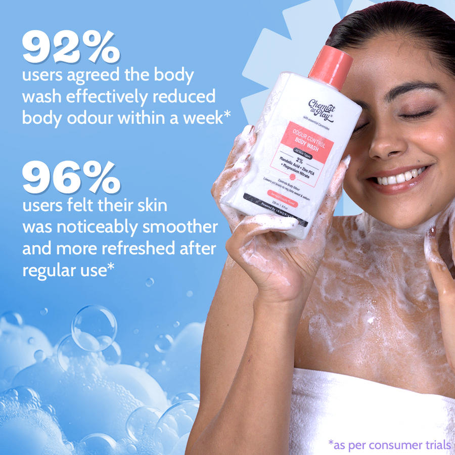 Odour Control Body Wash for Long Lasting Freshness | Chemist at Play ...