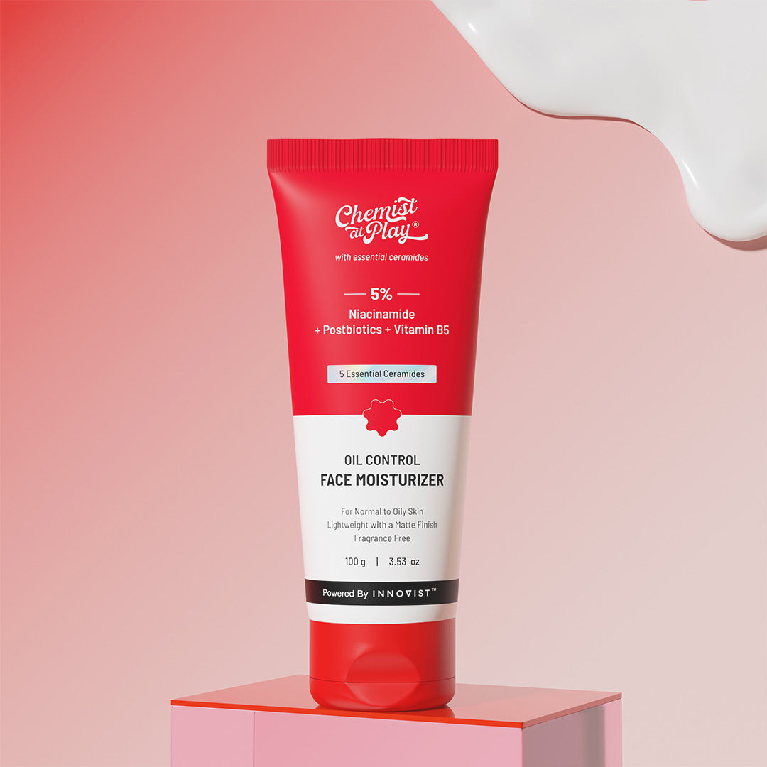 Oil Control Face Moisturizer with Niacinamide | Chemist at Play – Innovist
