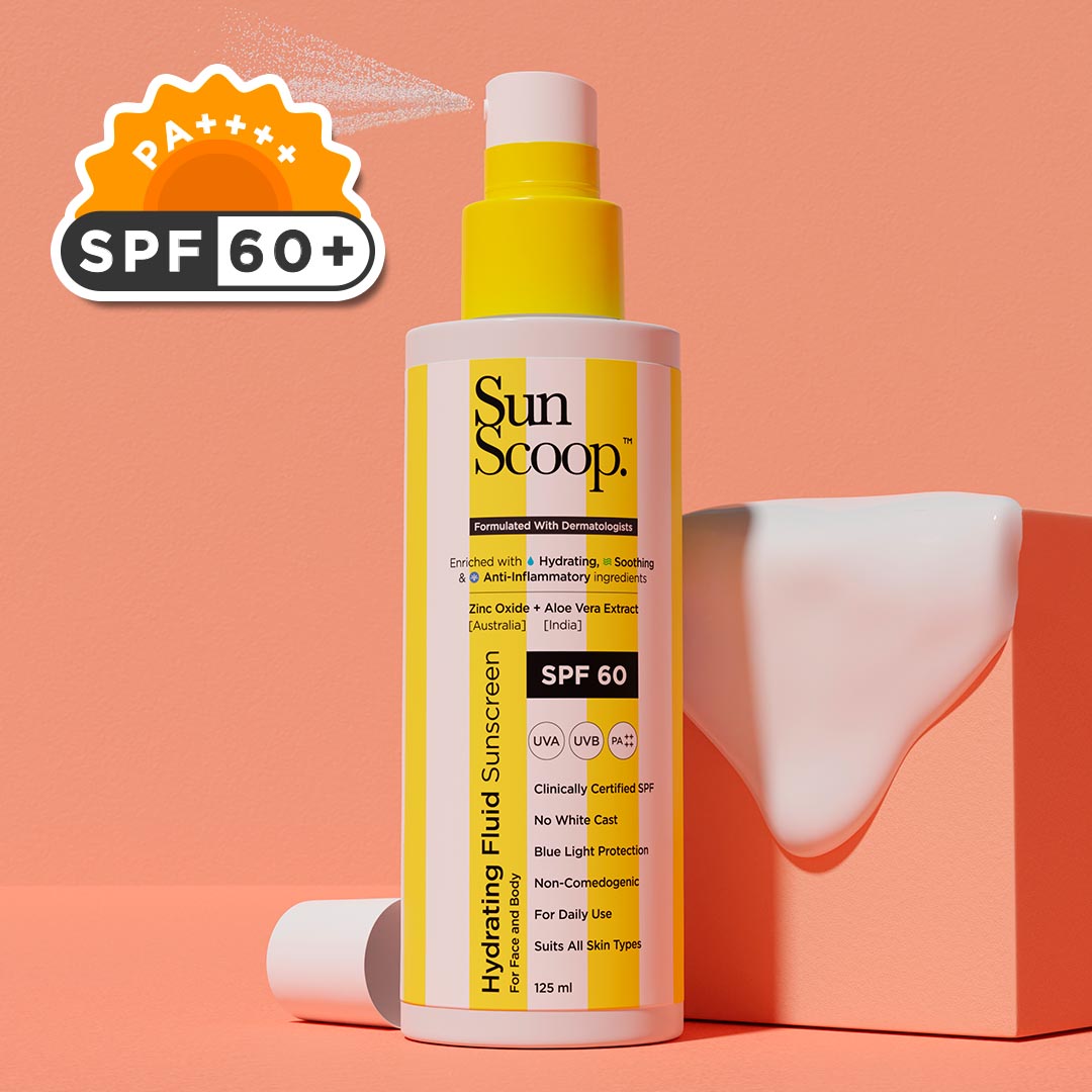 Buy SunScoop Hydrating Fluid Sunscreen (For Face and Body) with SPF 60 ...