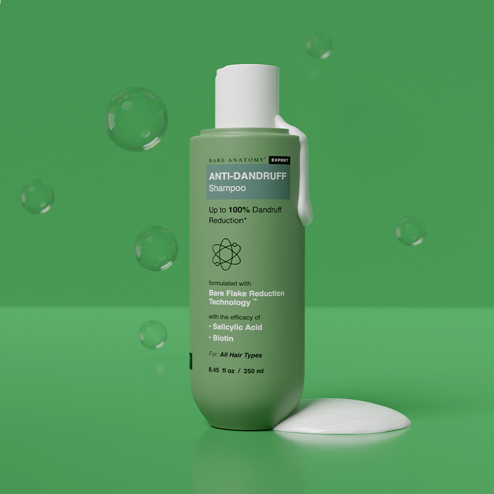 Anti Dandruff Shampoo for Dandruff & Itchy Scalp - Bare Anatomy – Innovist