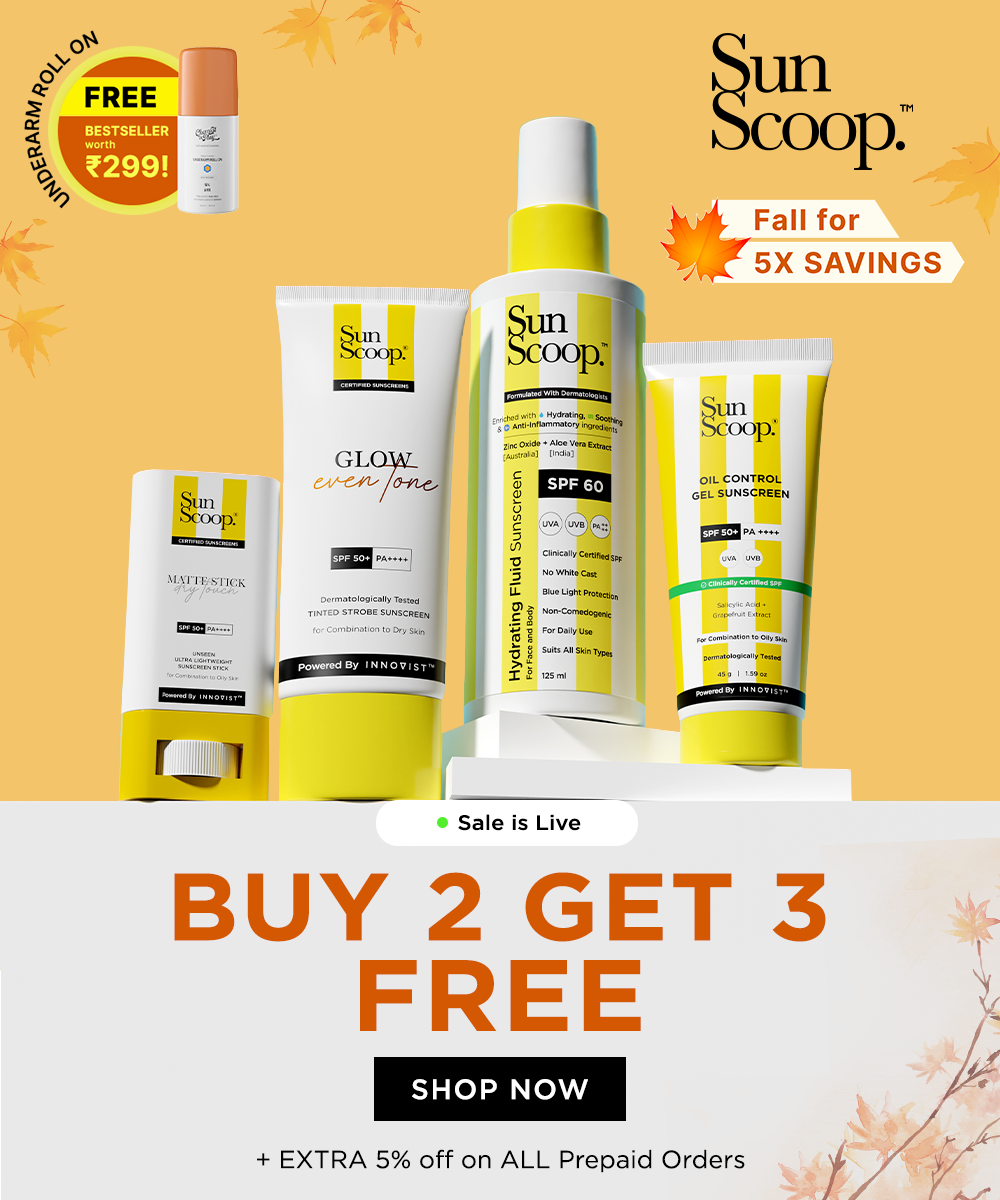 Buy2 & Get3 SunScoop SPF Sunscreen Online, Shop Now! – Innovist