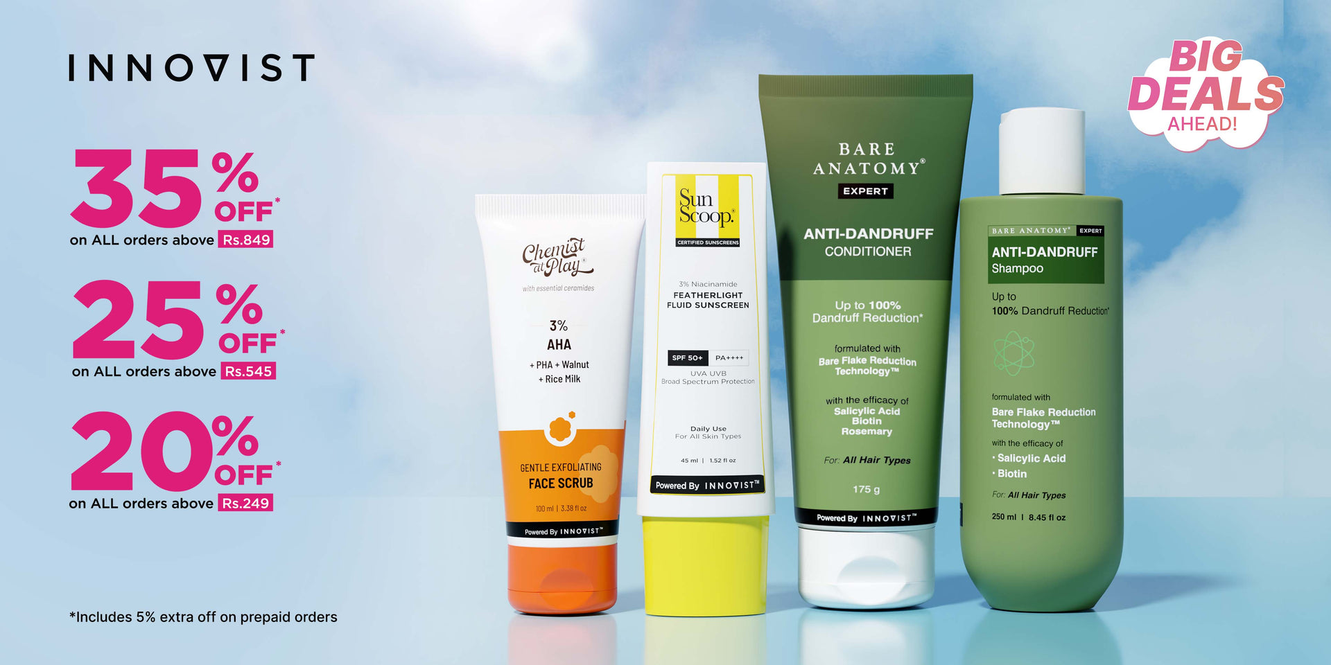 Innovist: Buy Any Hair, Skin & Sun Care Products in India