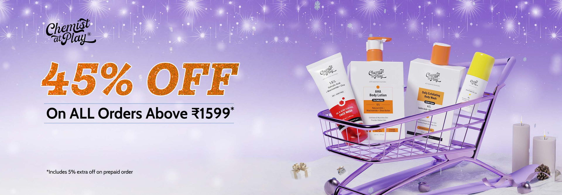 45% OFF on orders above 1599 GPAY CAP – Innovist